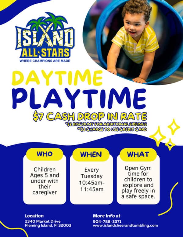 Preschool Daytime Playtime – Island All-Stars Main
